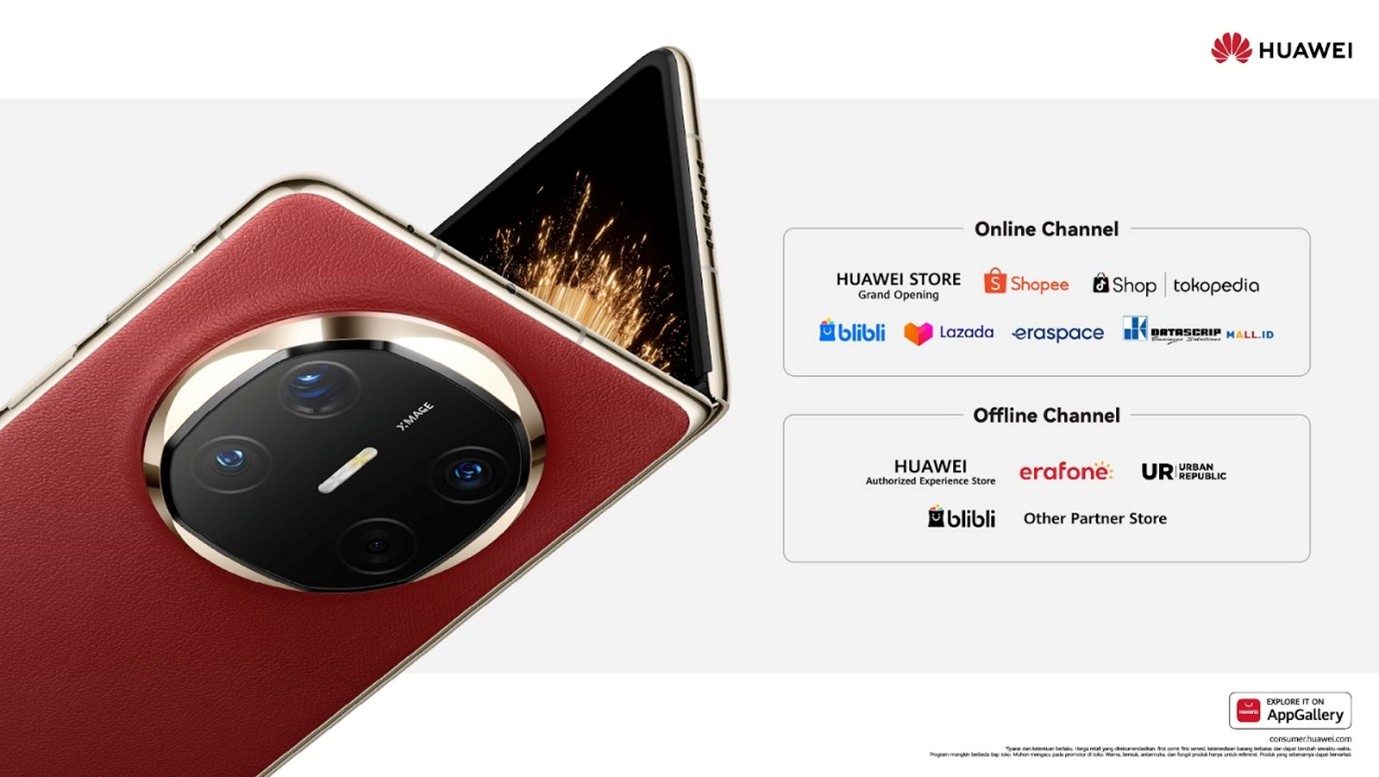 HUAWEI Mate X6 Hadir dengan Engsel Kokoh dan Kamera Mutakhir - FATIVA.id